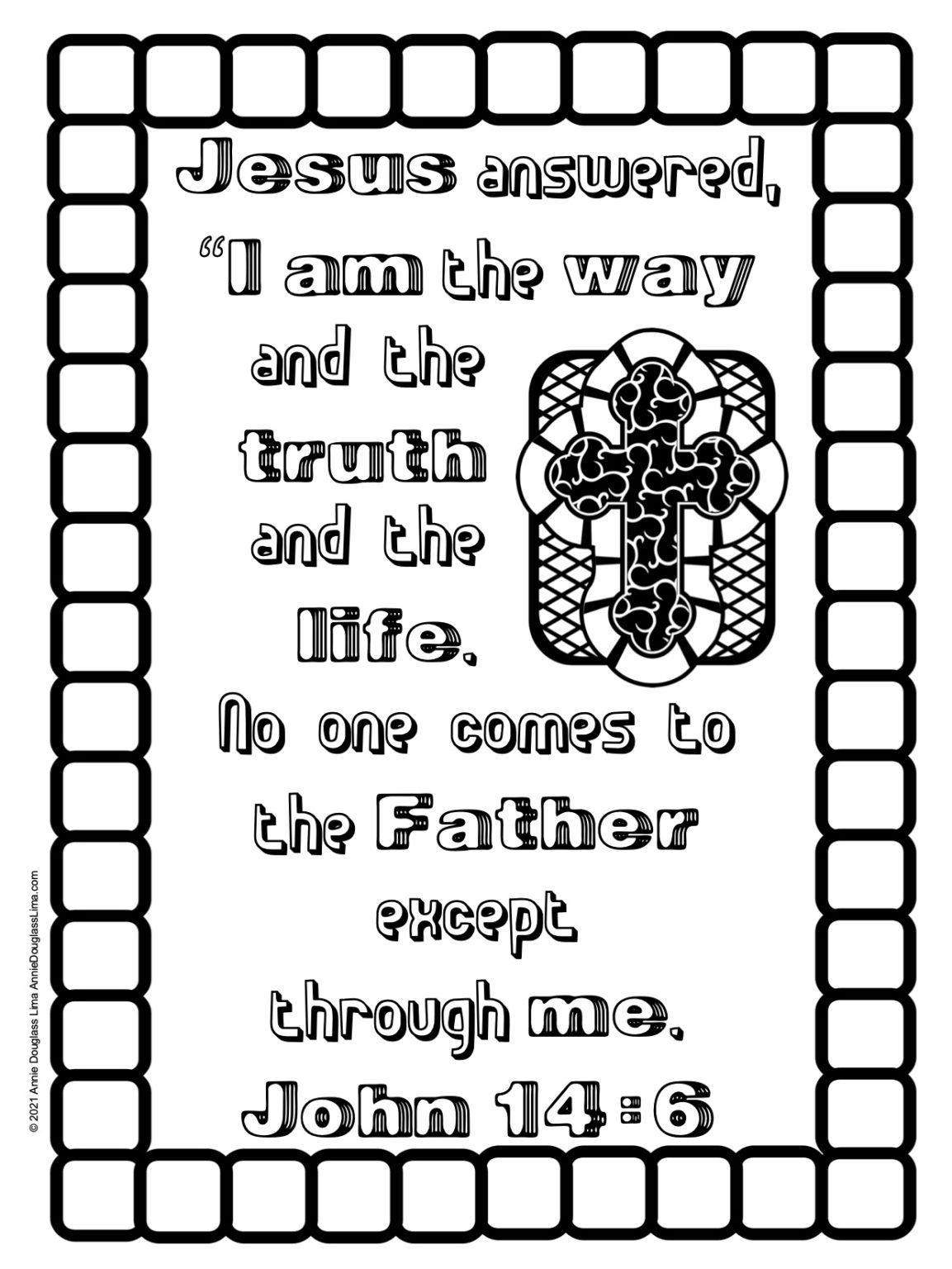 John 14:6-7 - Annie Douglass Lima